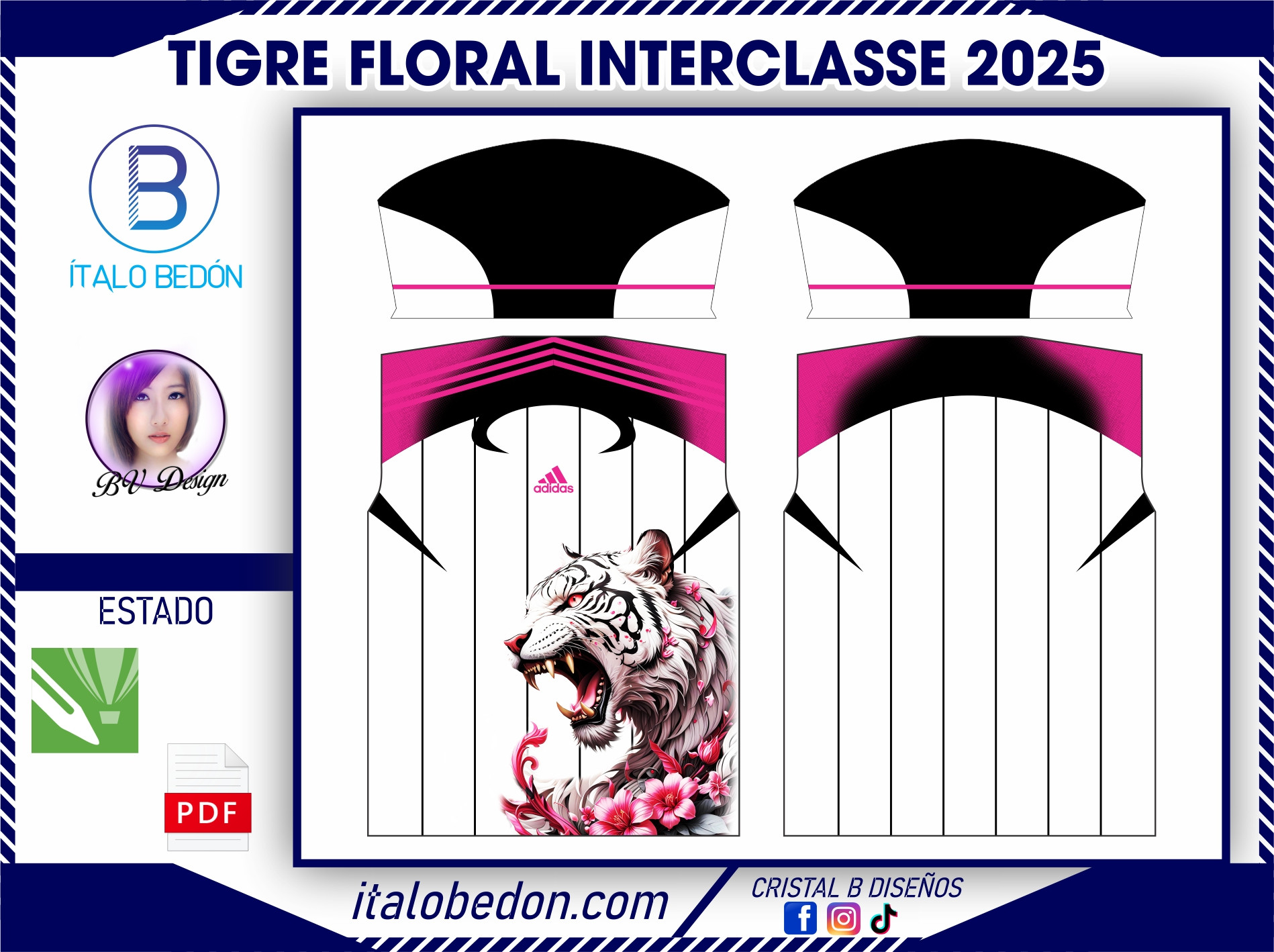 TIGRE FLORAL INTERCLASSE 2025 | ITALO BEDON